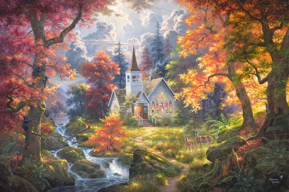Chapel of Hope by Abraham Hunter » Infinity Fine Art